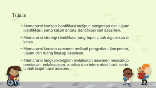 Konsep Identifikasi | PPTX