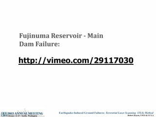 Terrestrial Laser Scanning (TLS) Method - Robert Kayen | PPT