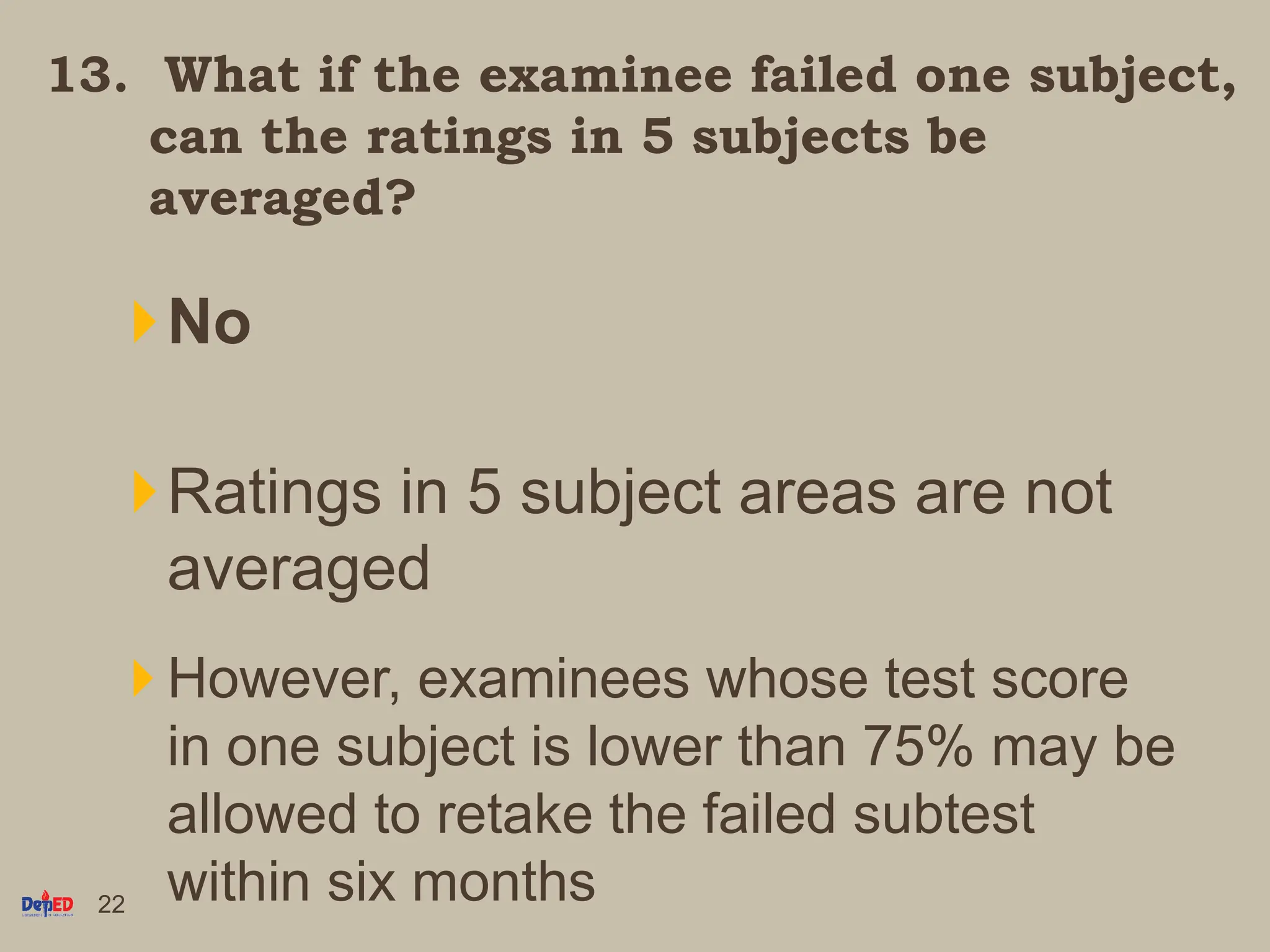 DEPARTMENT OF EDUCATION 2016 PEPT _PLACEMENT TEST | PPTX