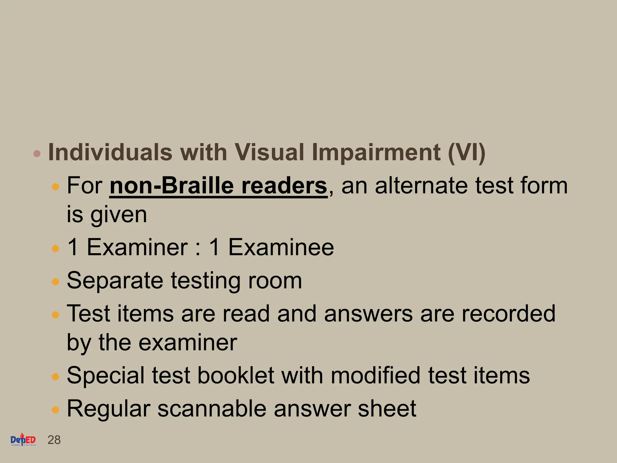 DEPARTMENT OF EDUCATION 2016 PEPT _PLACEMENT TEST | PPTX
