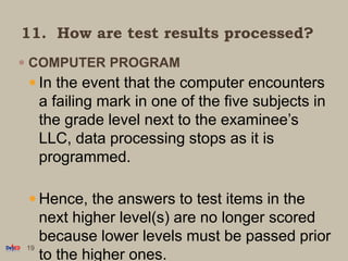 3 2016 pept overview - philippine educational placement test | PPTX