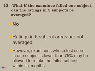 3 2016 pept overview - philippine educational placement test | PPTX
