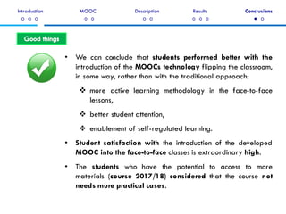 Teaching FEM software in formal and non-formal environment with MOOCs | PPT