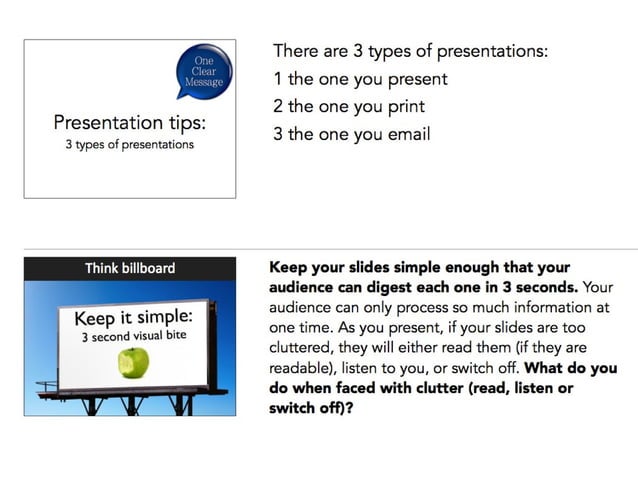 3 types of presentations | PPT