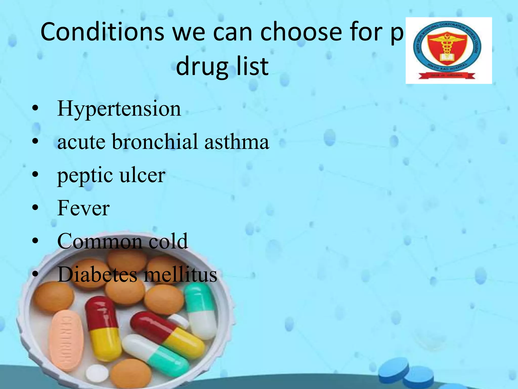 3.5 p drug list seminar | PPT
