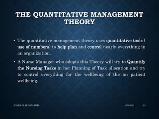 MANAGEMENT THEORIES | PPTX