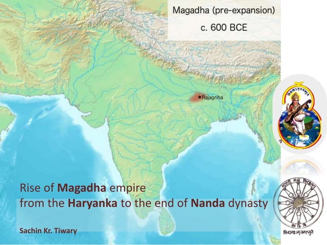 Rise of Magadha empire from the Haryamka to the end of the Nanda ...