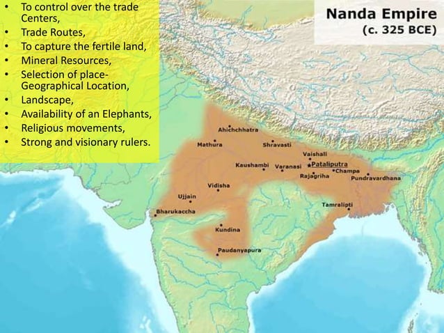 Rise of Magadha empire from the Haryamka to the end of the Nanda ...
