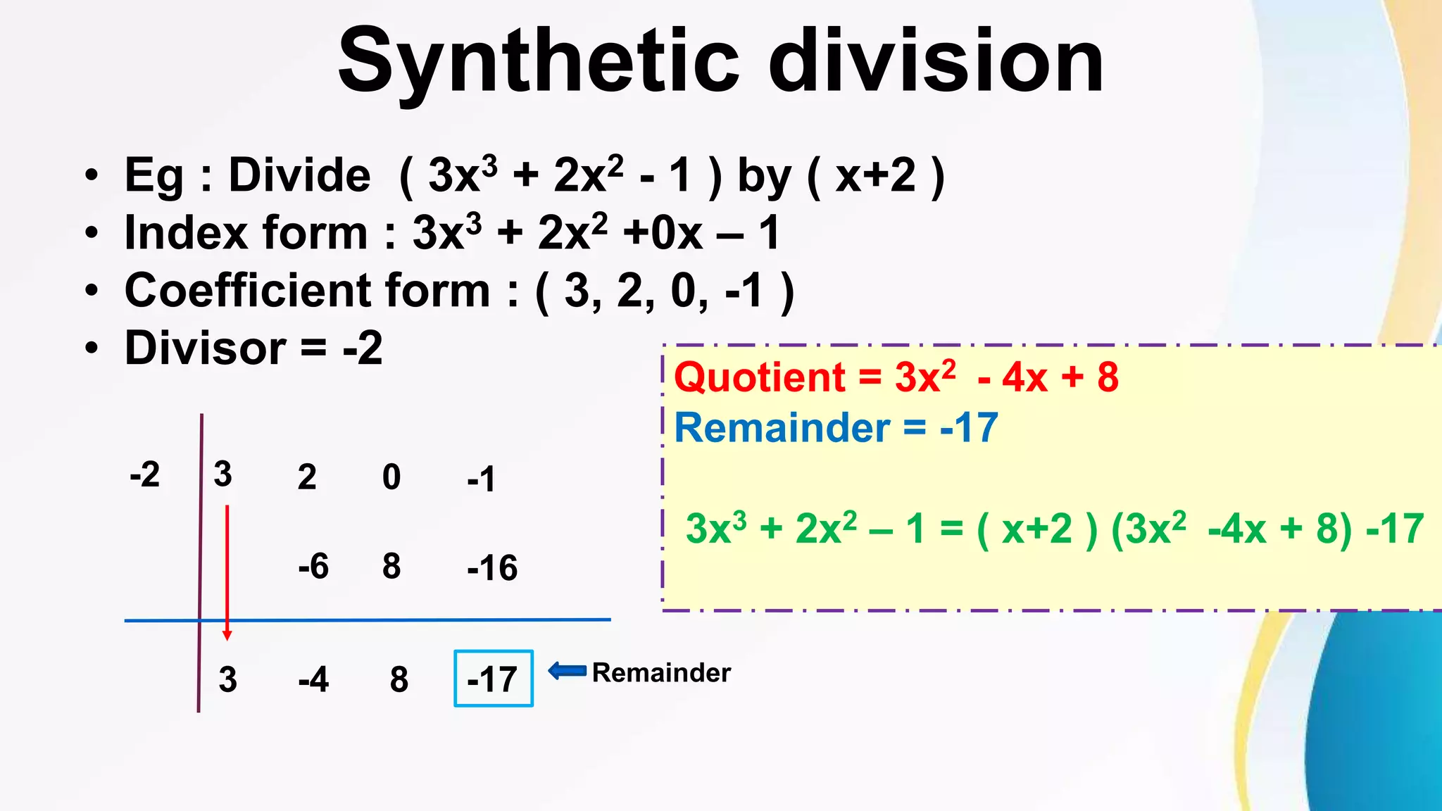3. Polynomials | PPT