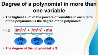 3. Polynomials | PPT