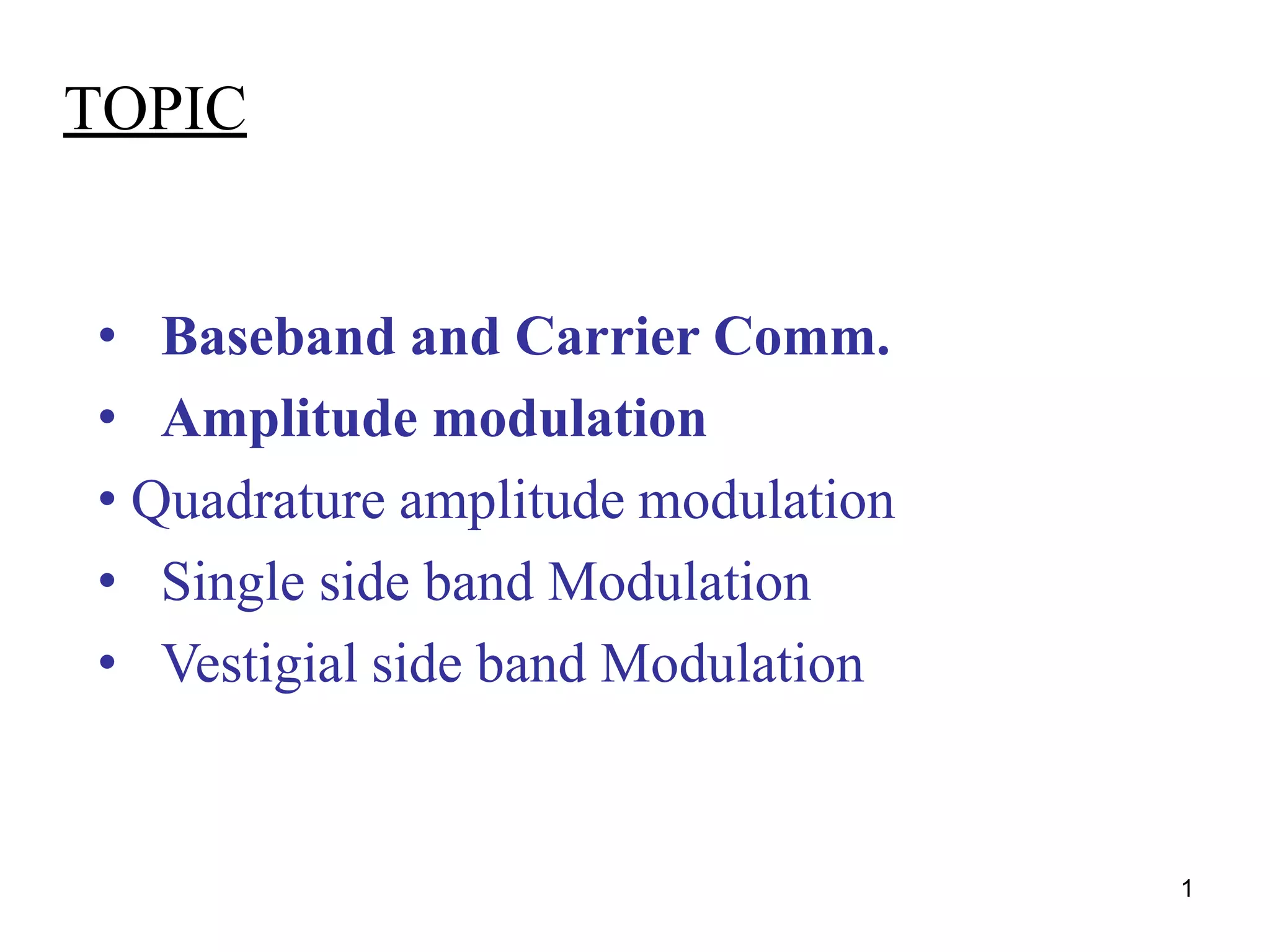 Amplitude Modulation Generation Of Am Signals Pdf