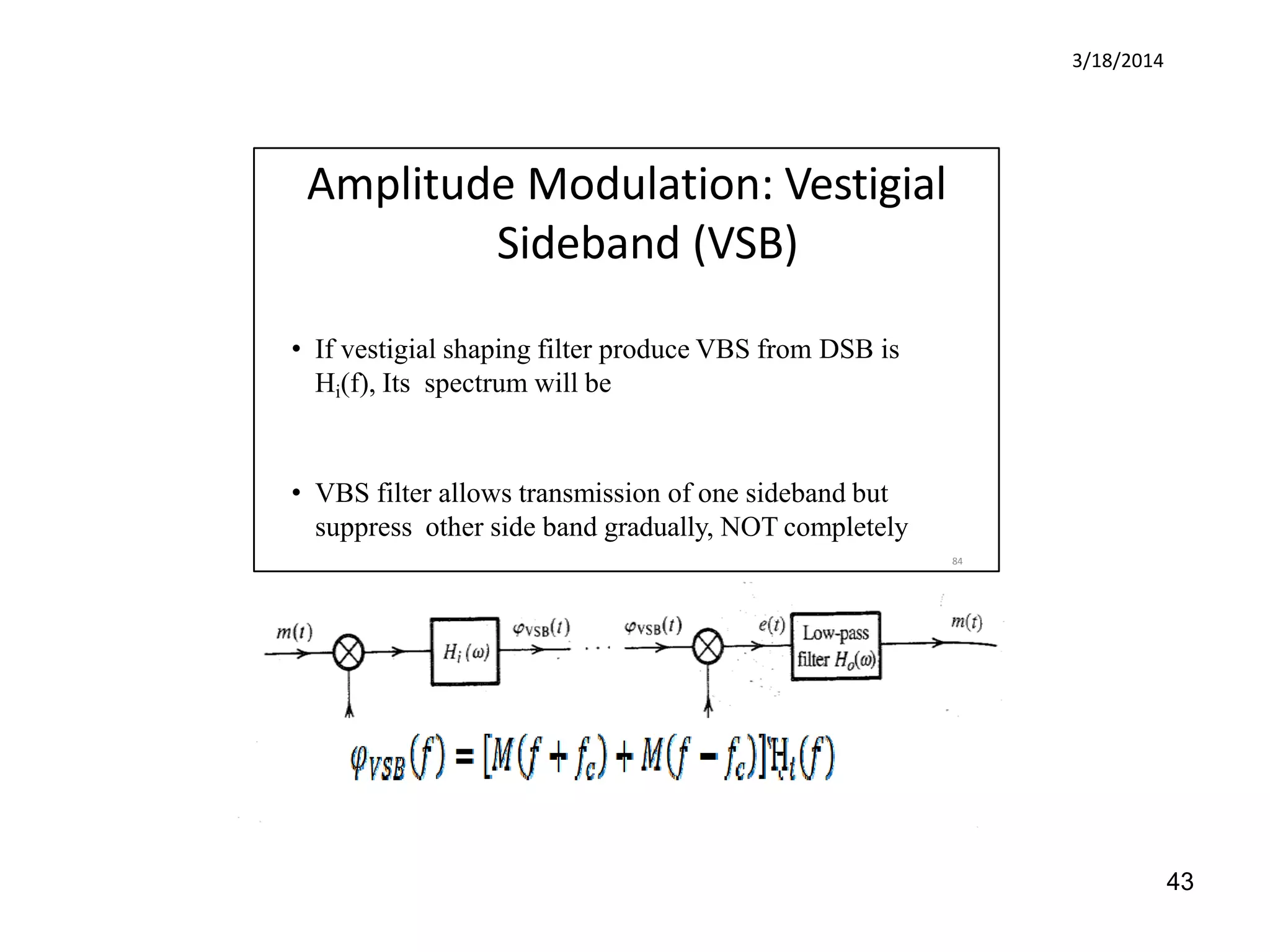 Amplitude modulation, Generation of AM signals | PDF