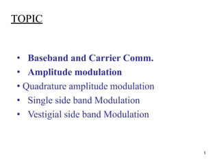 Amplitude modulation, Generation of AM signals | PDF