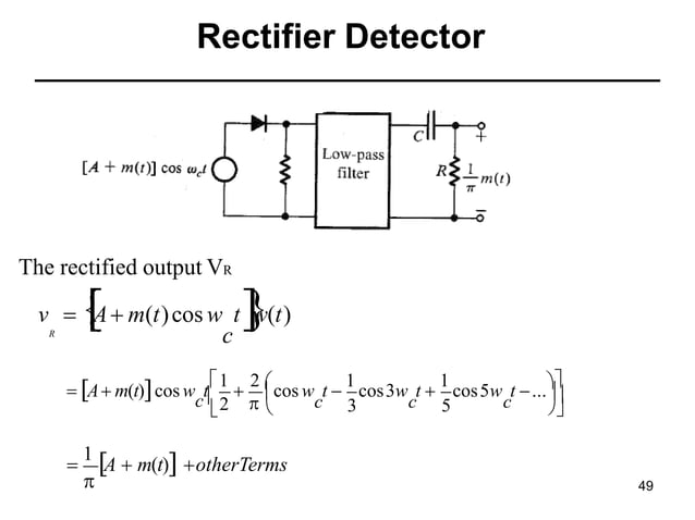 Amplitude modulation, Generation of AM signals | PDF