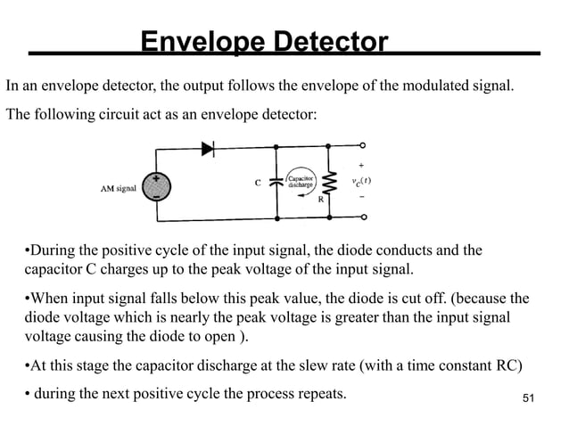 Amplitude modulation, Generation of AM signals | PPT