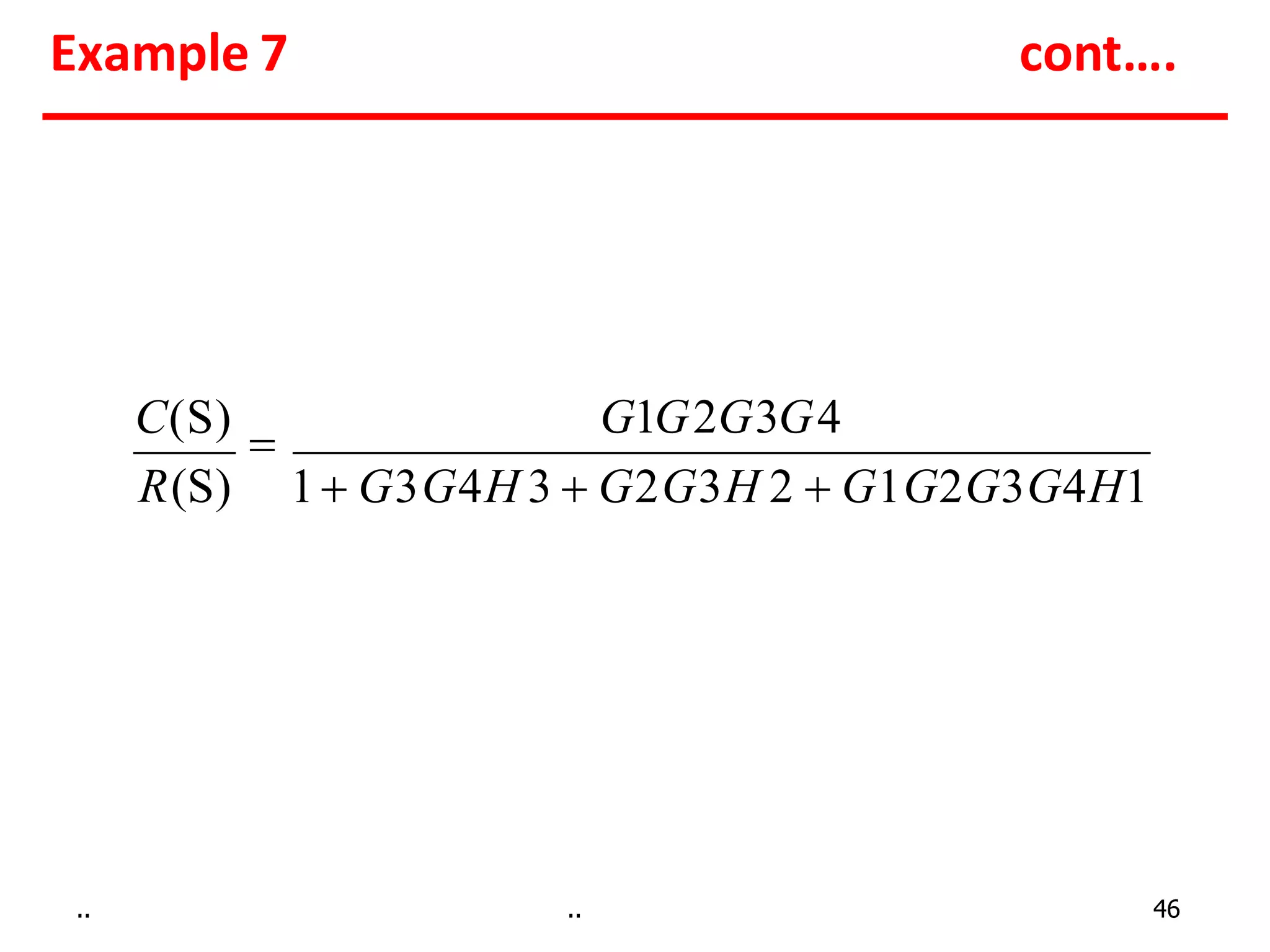 block diagram reduction with examples | PPTX