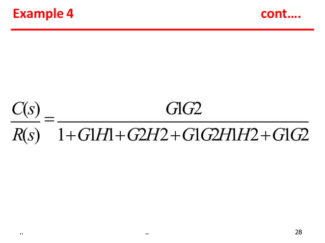 block diagram reduction with examples | PPTX