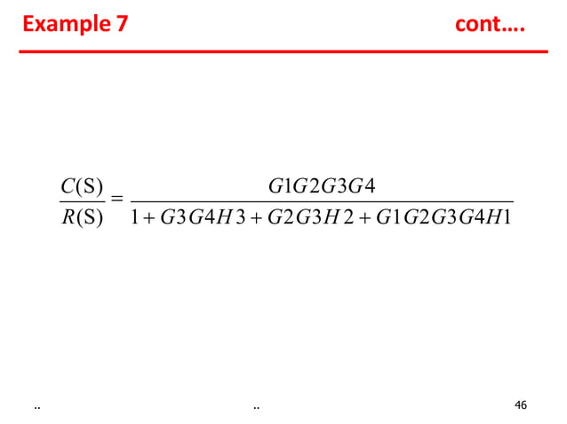 block diagram reduction with examples | PPTX