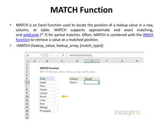 3. lookup functions in excel | PDF | Business Accounting & Finance | Business