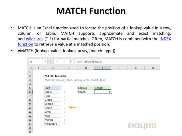 3 Lookup Functions In Excel Ppt