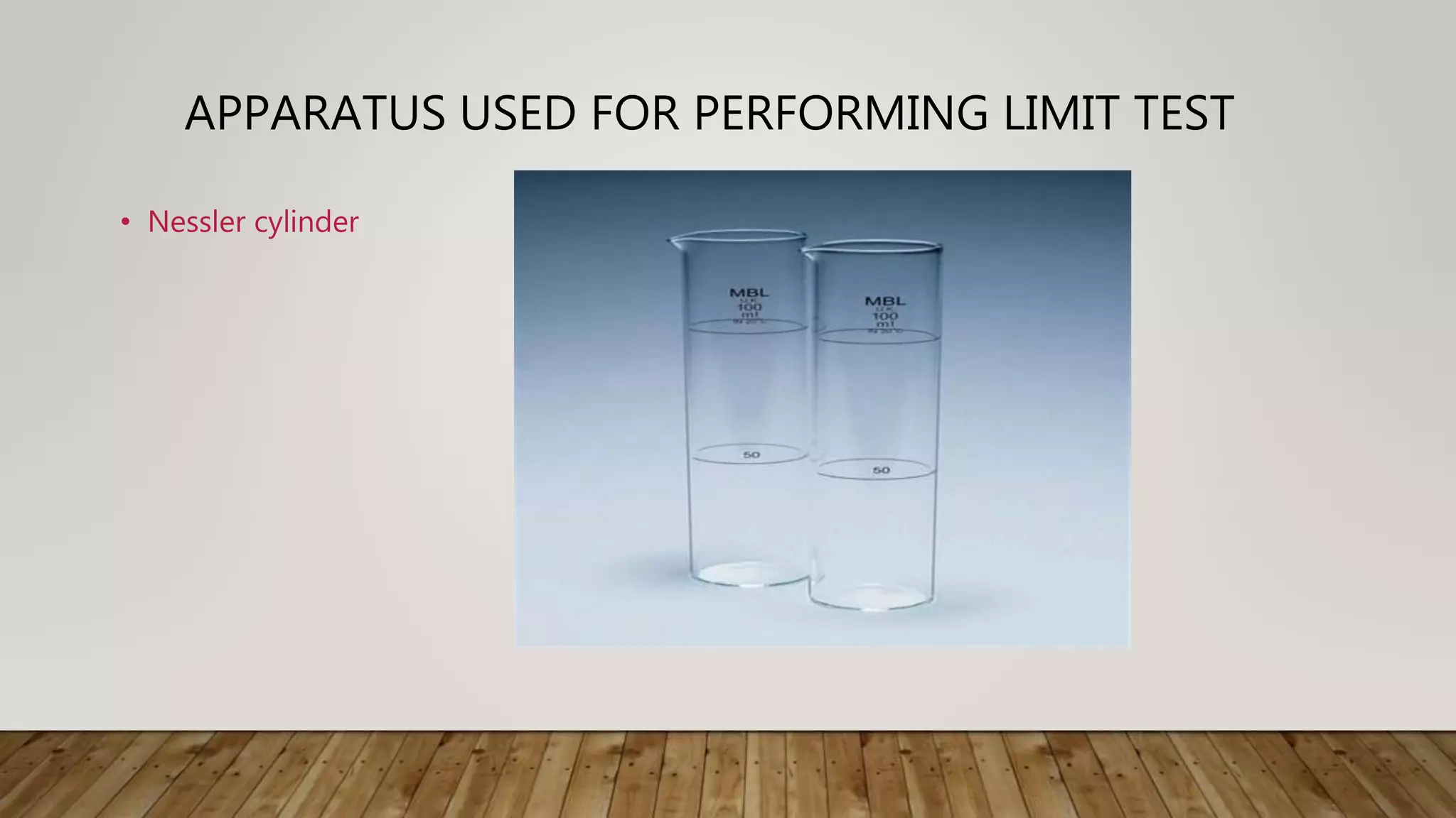 limit test for chloride | PPTX