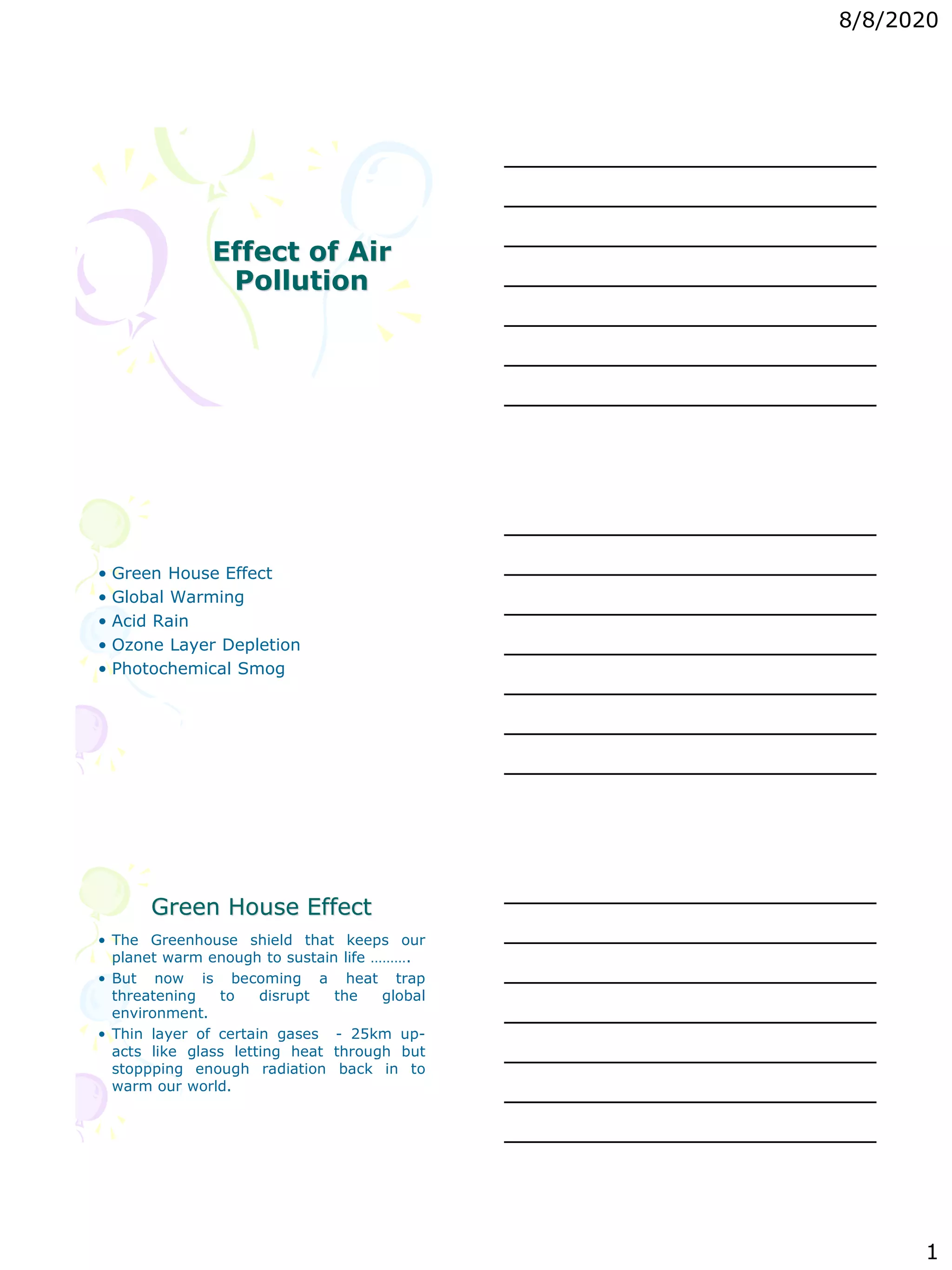 3. global effect of air pollution | PDF