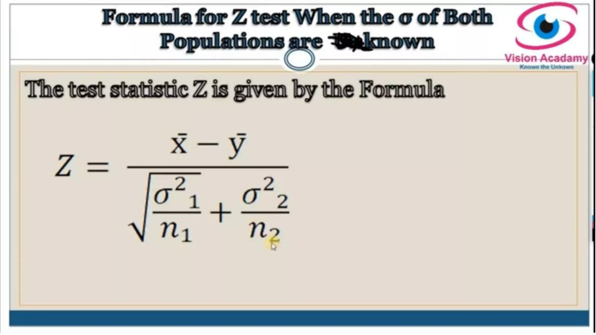 Z - Test - Difference of Two Population Mean | PPT