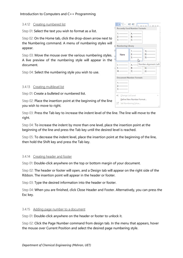 Introduction of Computers & C++ Programming | PDF