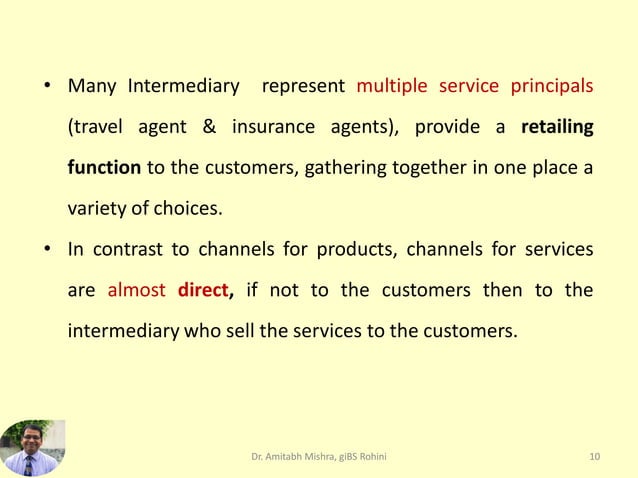 Distribution of Services | PDF | Business | Business and Finance