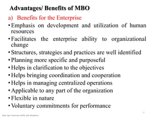 Management by Course Objectives (MBO) | PPSX