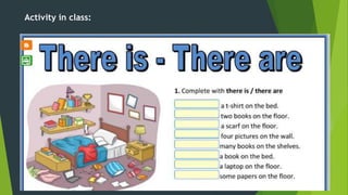 3. There is- There are (classroom objects) | PPTX