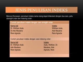 3.6. menerapkan klasifikasi dan indeks arsip | PPT