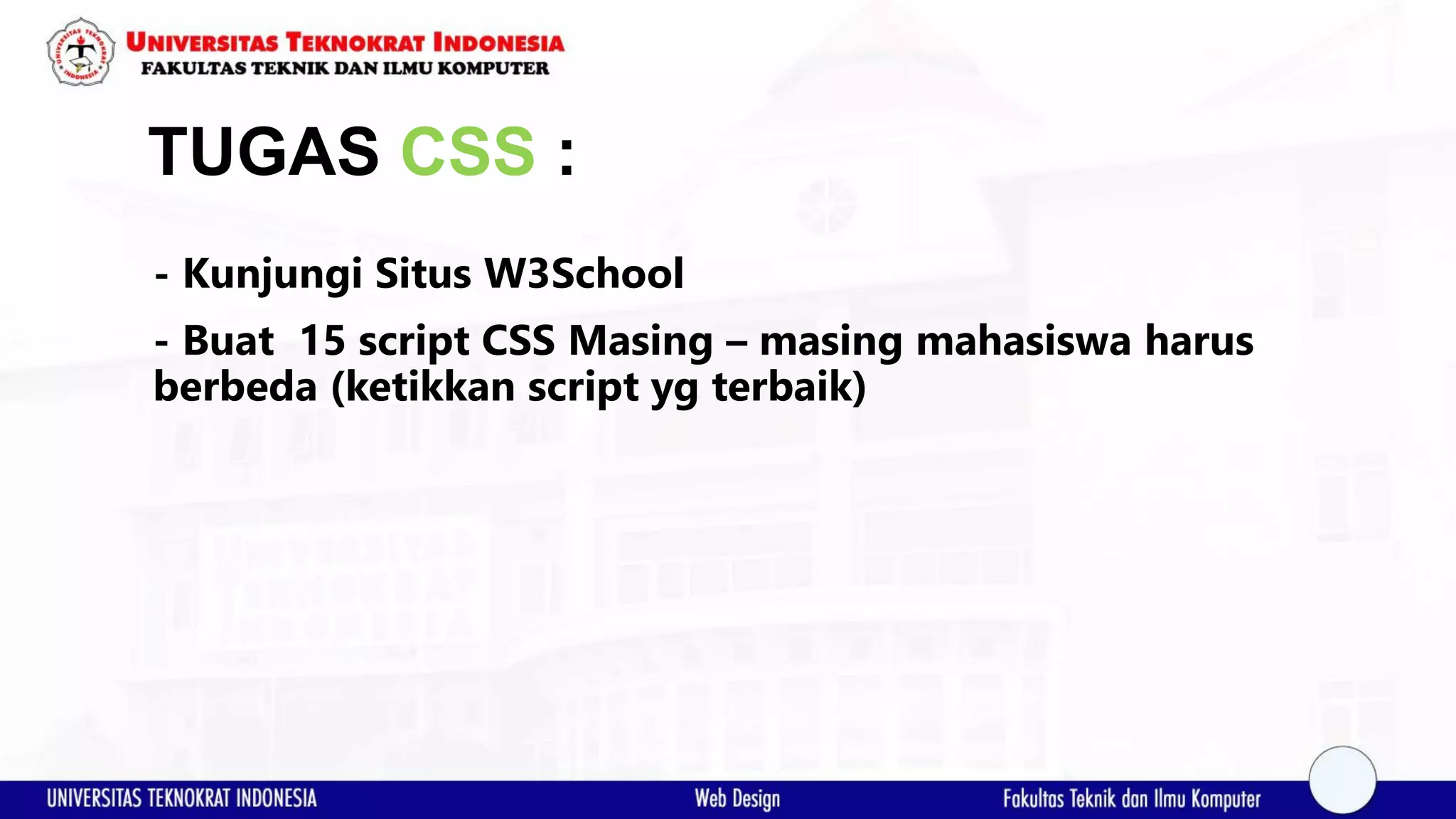 3. latihan css 01 (shared) | PDF