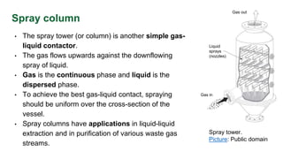 Mass transfer equipment | PPTX