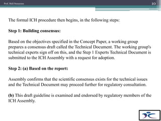 ICH Guidelines | PPTX