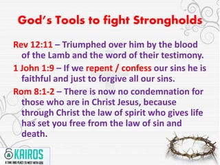 Kairos - 3 (Overcoming Strongholds) | PPTX