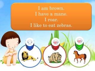 3. animal riddles who am i 2 | PPTX