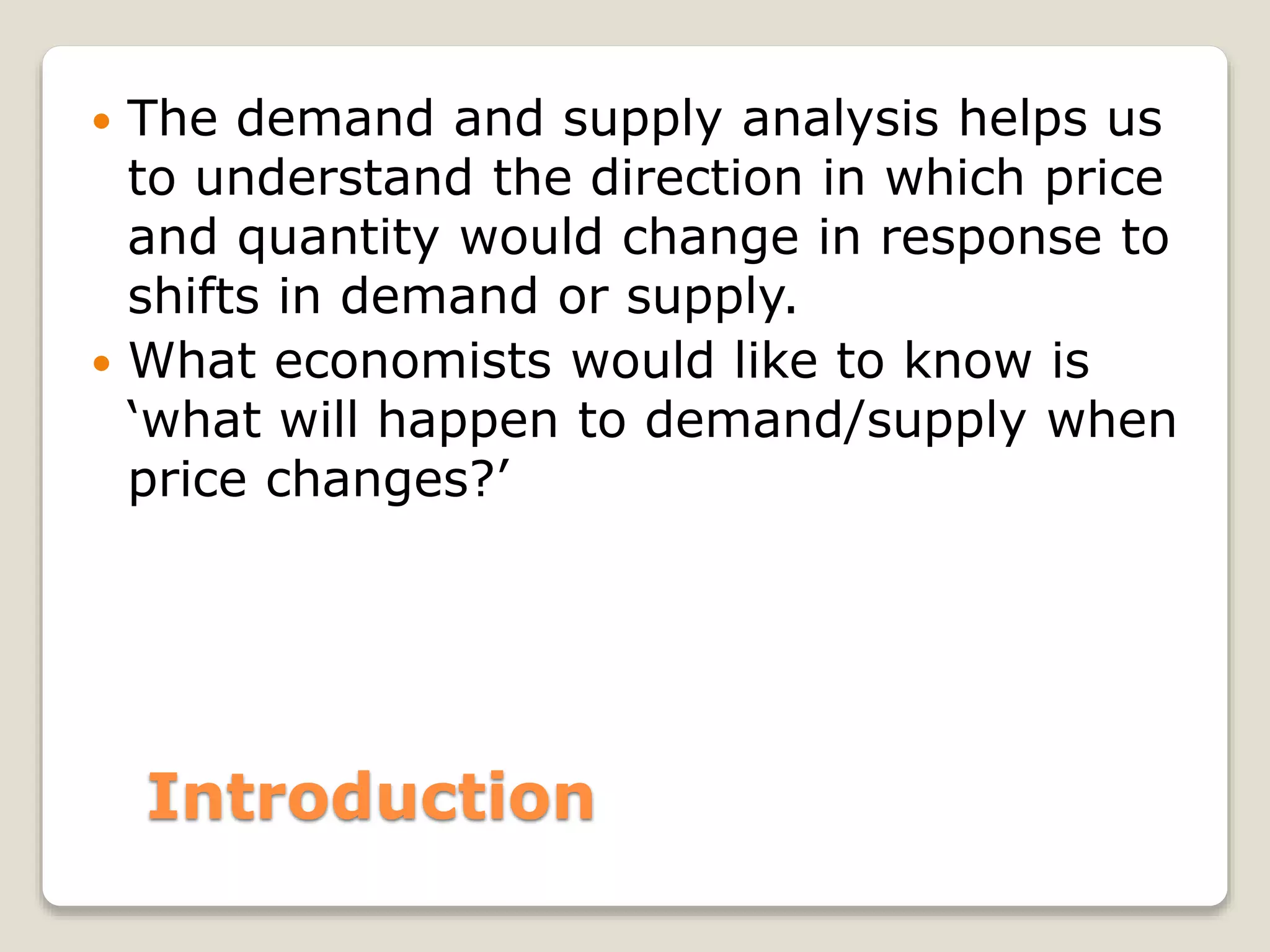 3. elasticity of demand and supply | PPT | Business | Business and Finance
