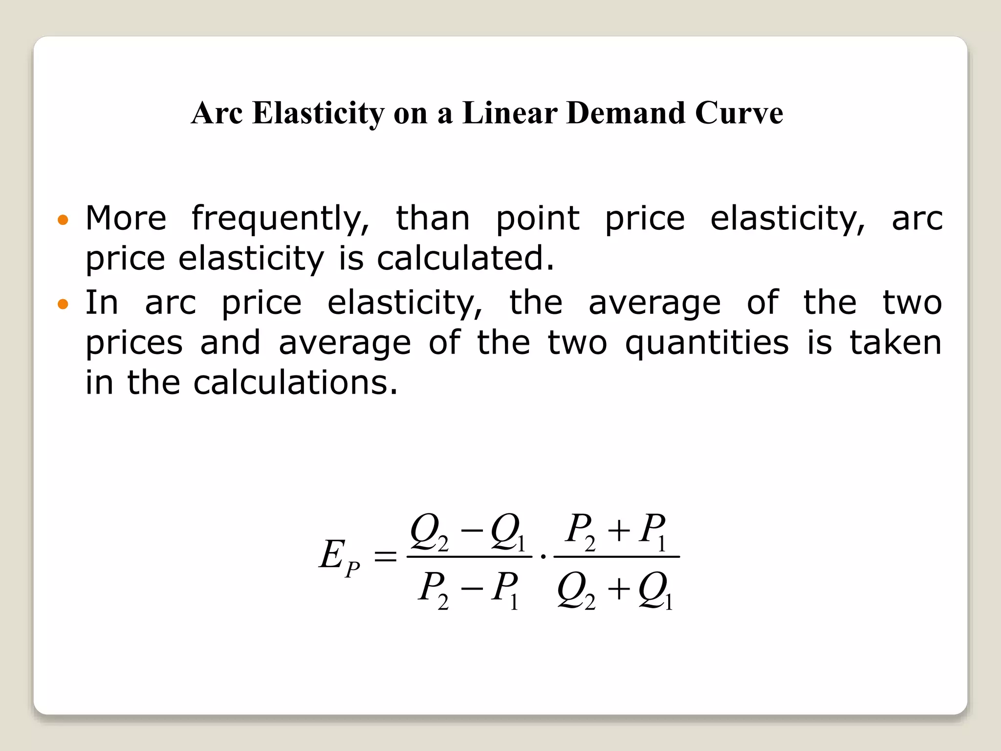 3. elasticity of demand and supply | PPT