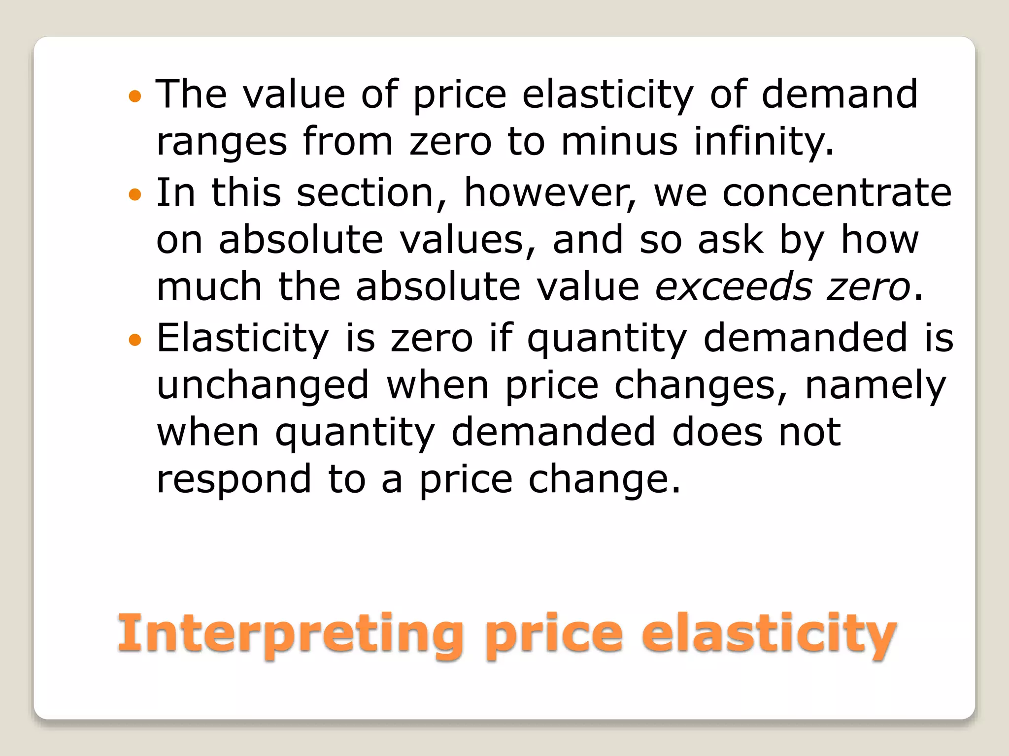 3. elasticity of demand and supply | PPT