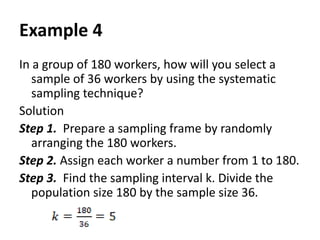 Systematic Sampling