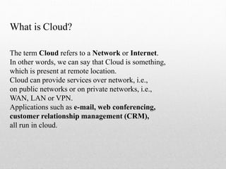 3.cloud service delivery models | PPTX