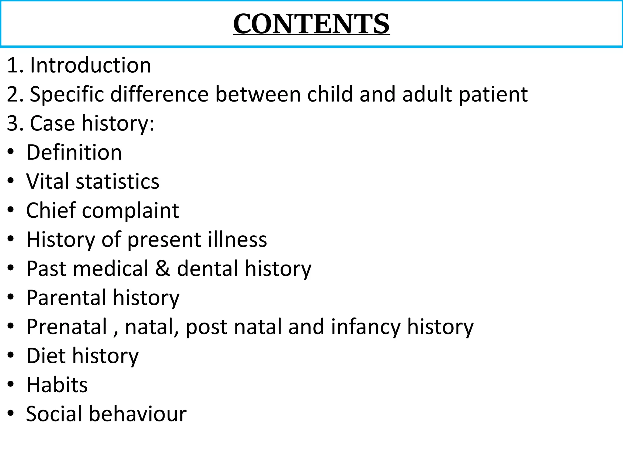 case history in paediatric dentistry | PPTX
