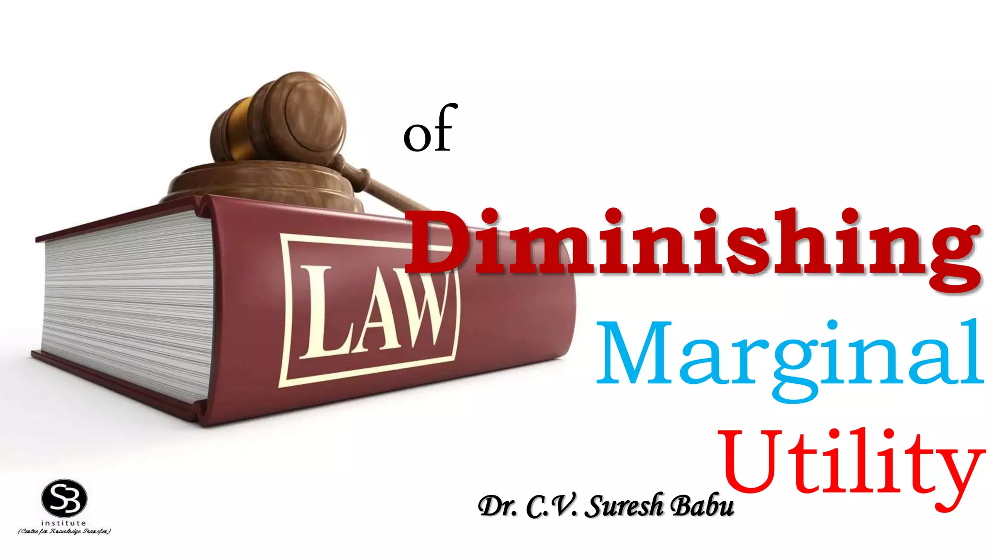 Law of diminishing marginal | PPTX