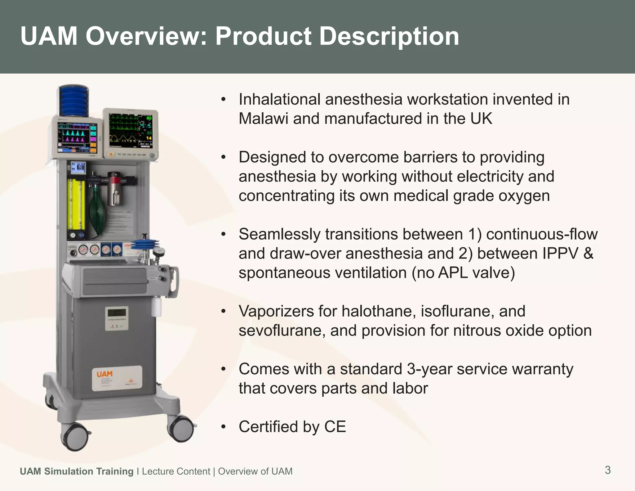 Overview of the UAM | PPTX