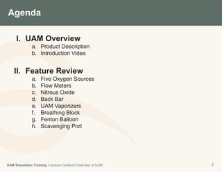 Overview of the UAM | PPTX