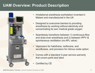 Overview of the UAM | PPTX