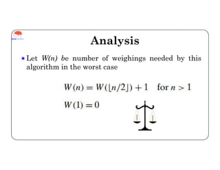 Fake coin problem(analysis) | PDF