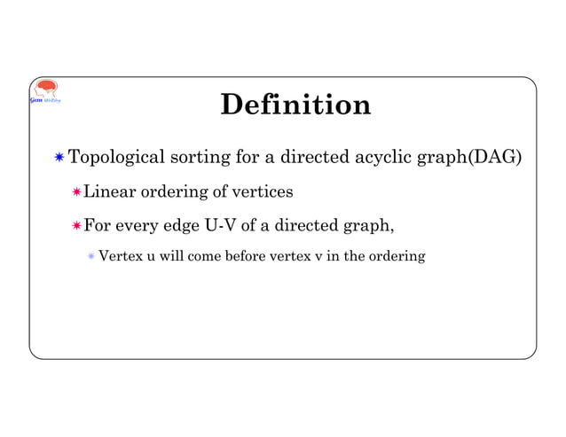 Topological Sorting (Decrease and Conquer) | PDF
