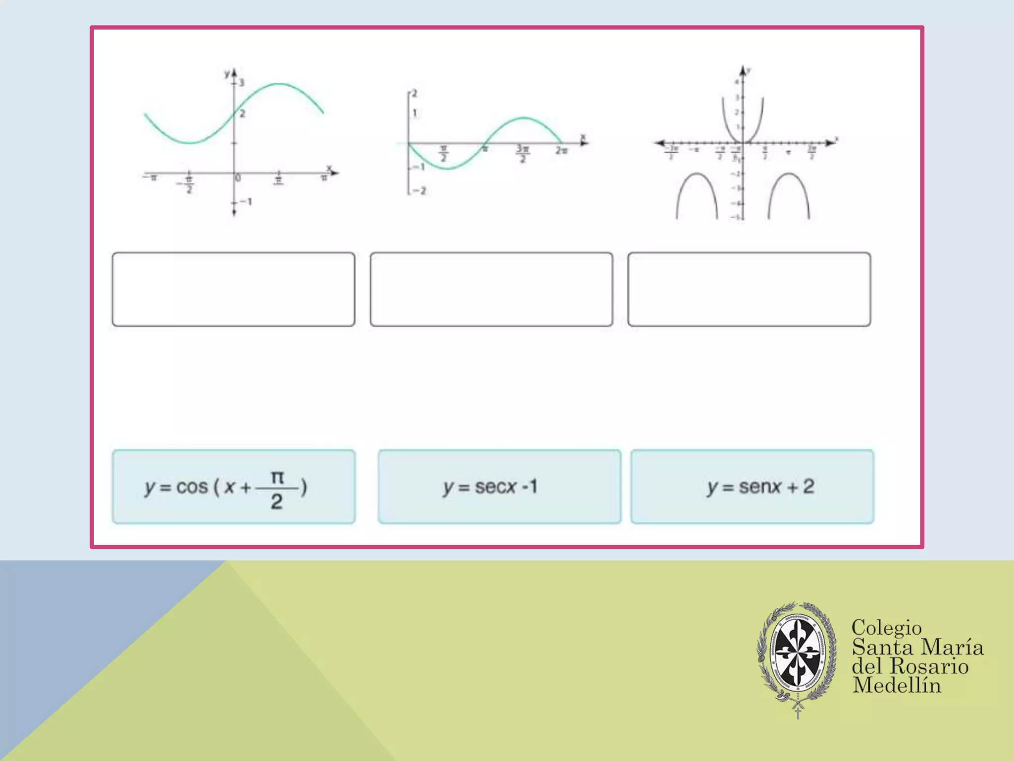 Grafica de Funciones Trigonométricas. | PPTX